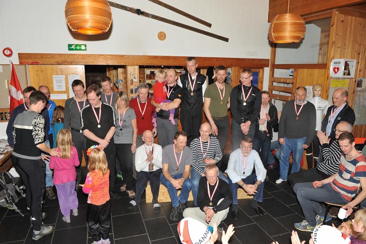 Sprint stafet vinderne